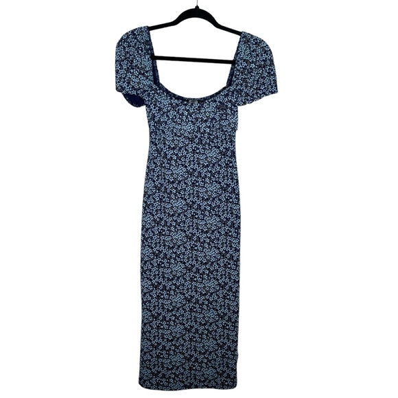 Missguided | Dresses | Missguided Ruched Bust Milkmaid Micro Floral ...